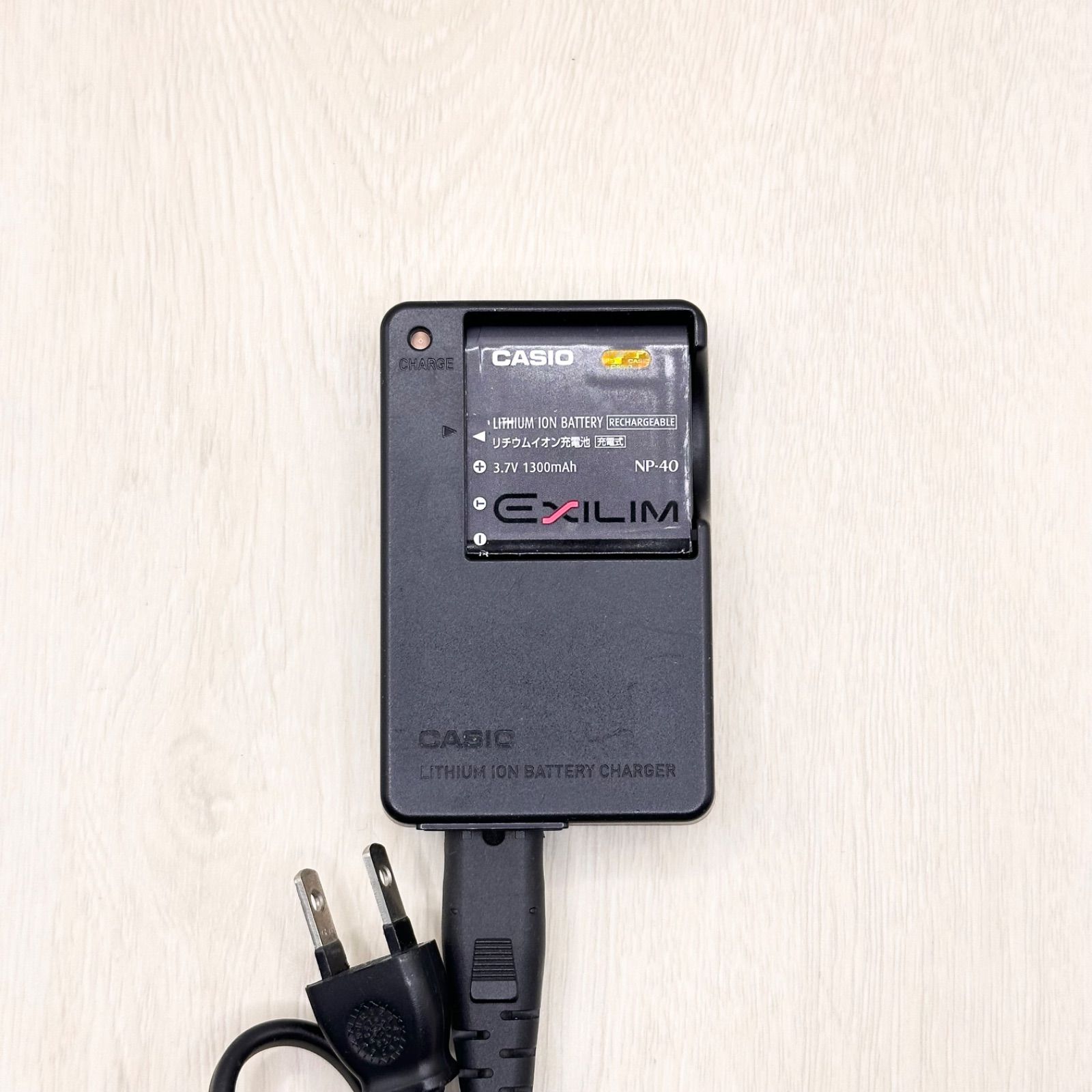 CASIO BC-31L カシオ 純正 充電器 チャージャー バッテリーチャージャー 充電 リチウムイオンバッテリー NP-40 電源ケーブル ...