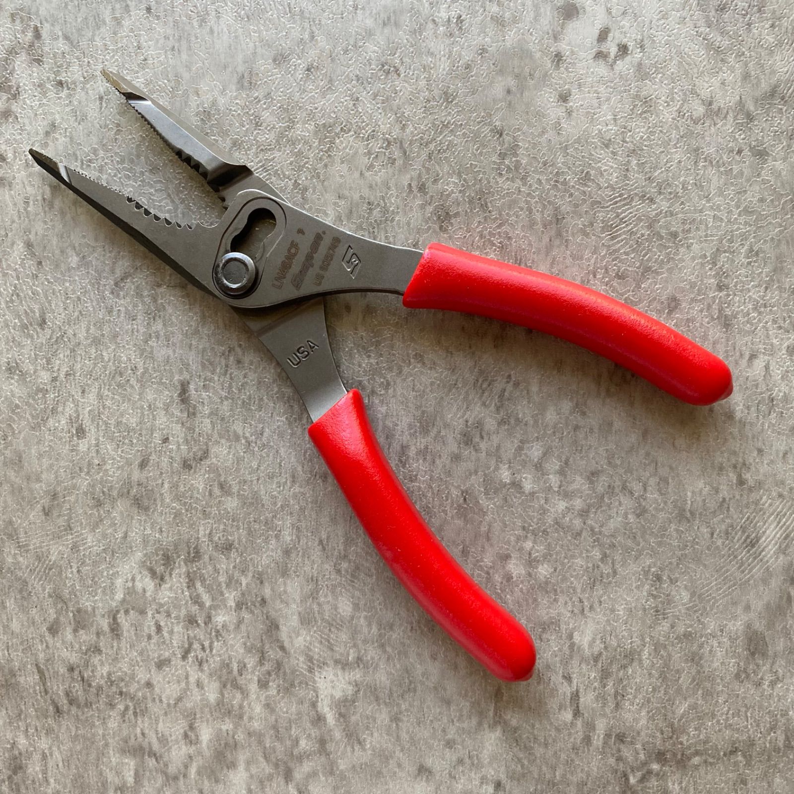 SNAP-ON ロングノーズスリップジョイントプライヤー LN47ACF - メルカリ