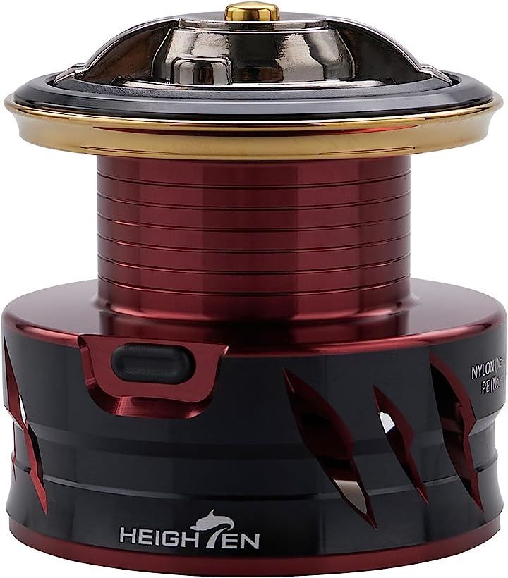 HEIGHTEN リール スプール シマノ レバーブレーキ スピニングリール 替えスプール BB-X テクニウム ファイアブラッド ハイパーフォース デスピナ ラリッサ 727( レッド ...