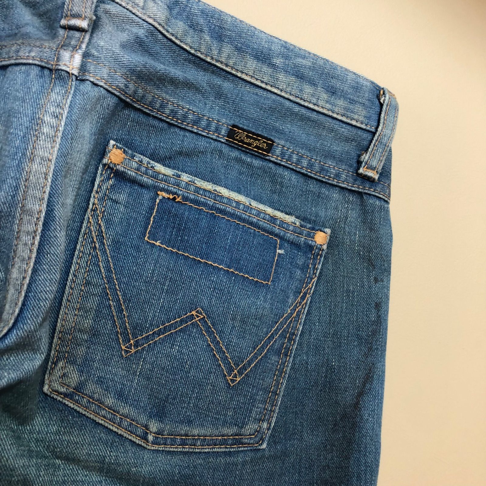 W28 Wrangle×AEラングラー×アナザーエディション デニムパンツ306 - メルカリ