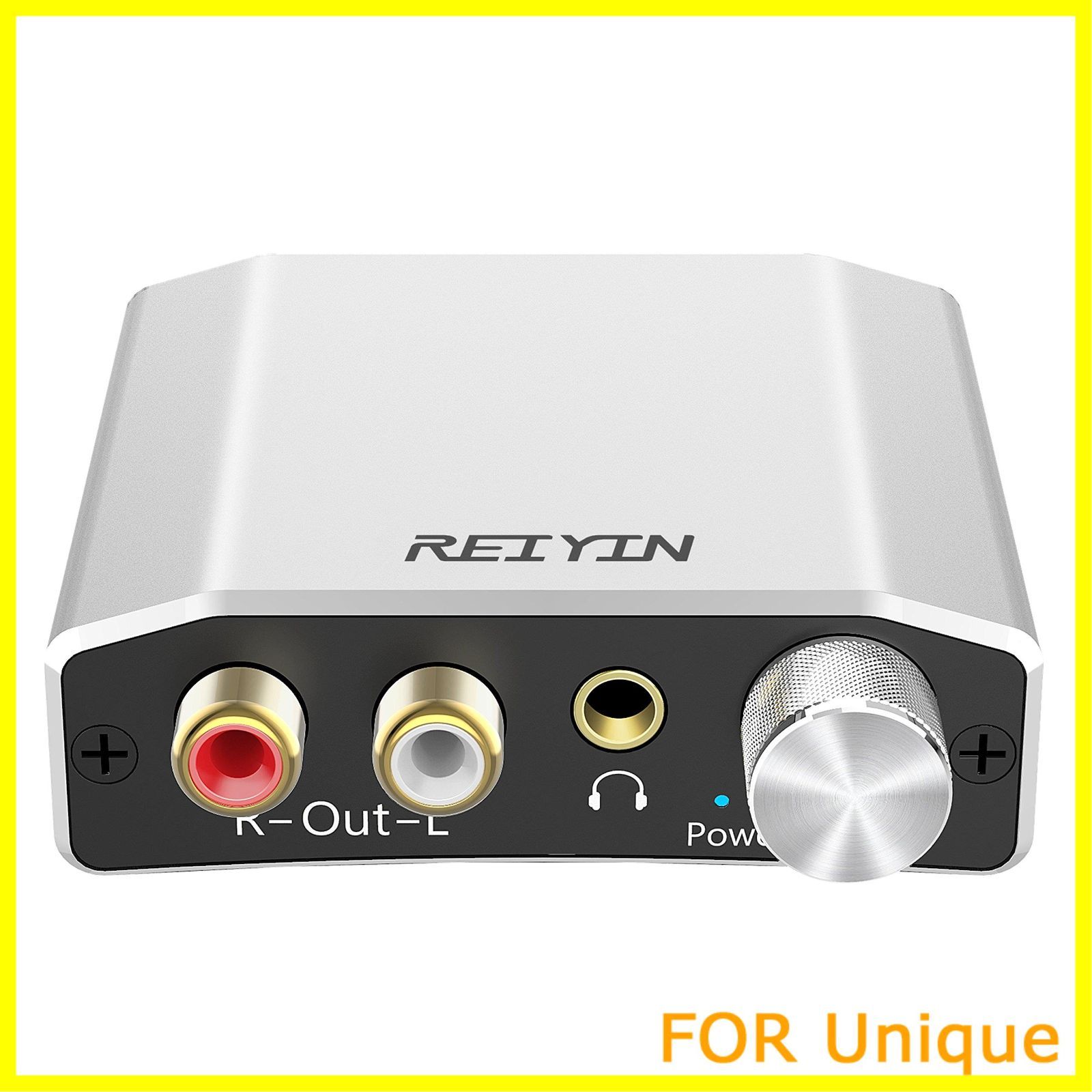【人気商品】REIYIN DA-01 高性能192kHz 24bit DAC デジタル(光＆同軸)→アナログ(RCA) Toslink ...
