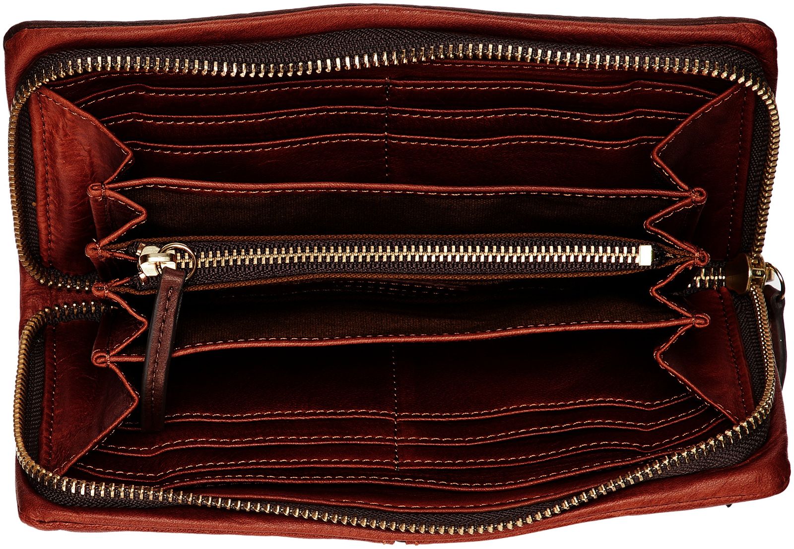 バギーポート] 財布 フルクロームツートン洗い レッド [レッド] バギー