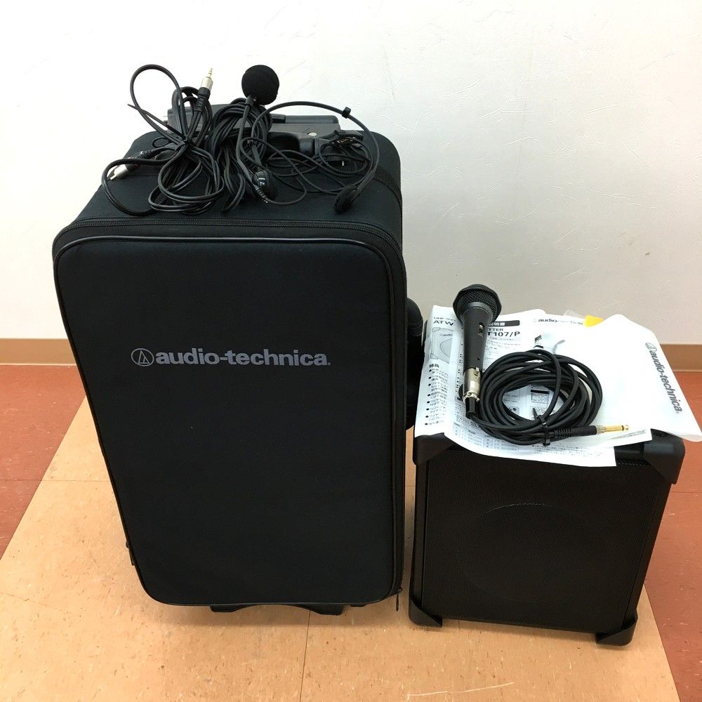 audio-technica. ATW-SP707a ATW-T107/P ワイヤレスアンプシステム ワイヤレストランスミッター 他 - メルカリ