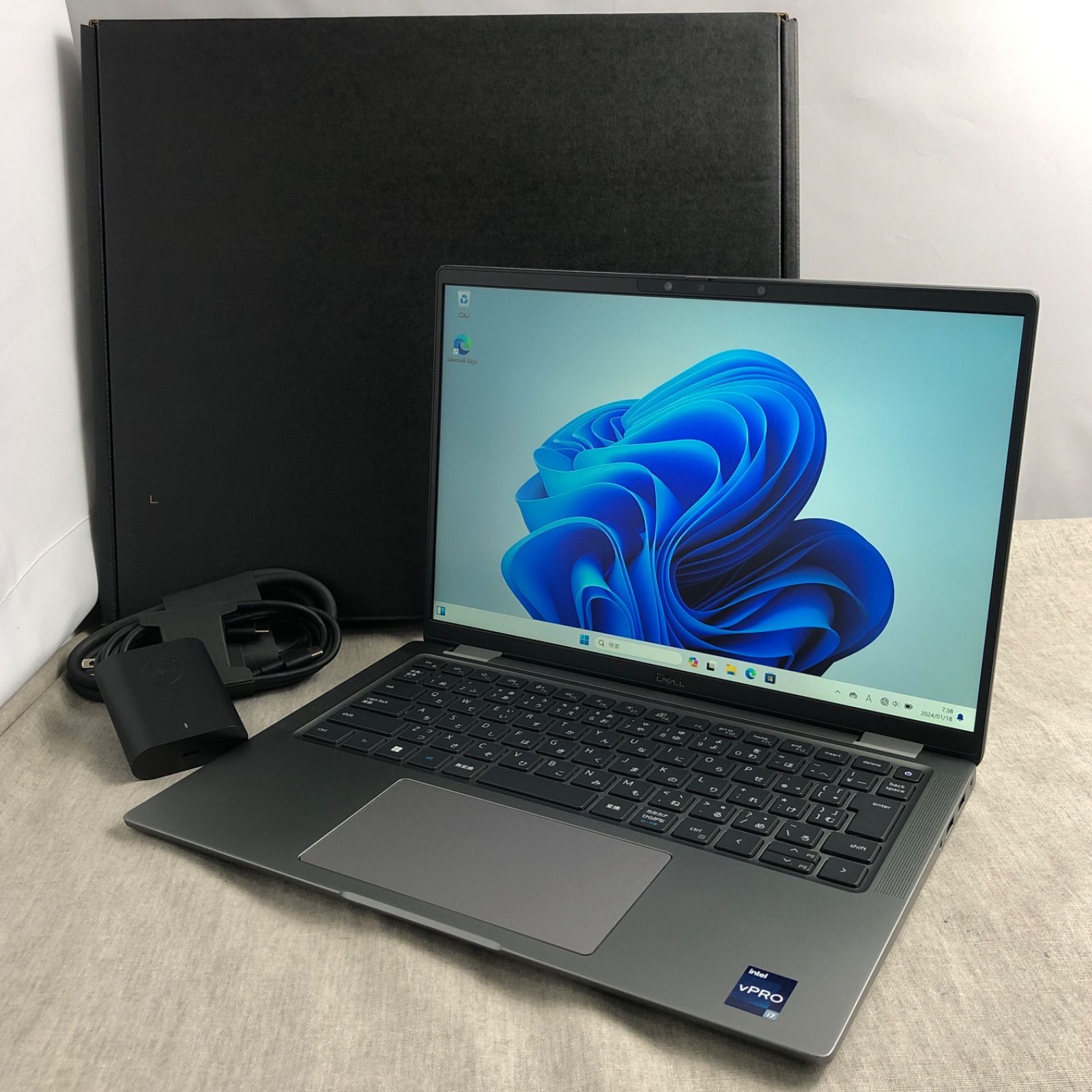 【バッテリー良好】14インチ プレミアム ビジネス向けノートパソコン デル DELL Latitude 7440【i7-1365U・メモリ ...