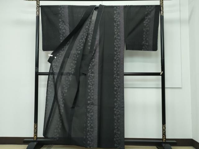 平和屋本店□極上 男性 夏物 本場大島紬 夏大島 キングサイズ 薩摩の風