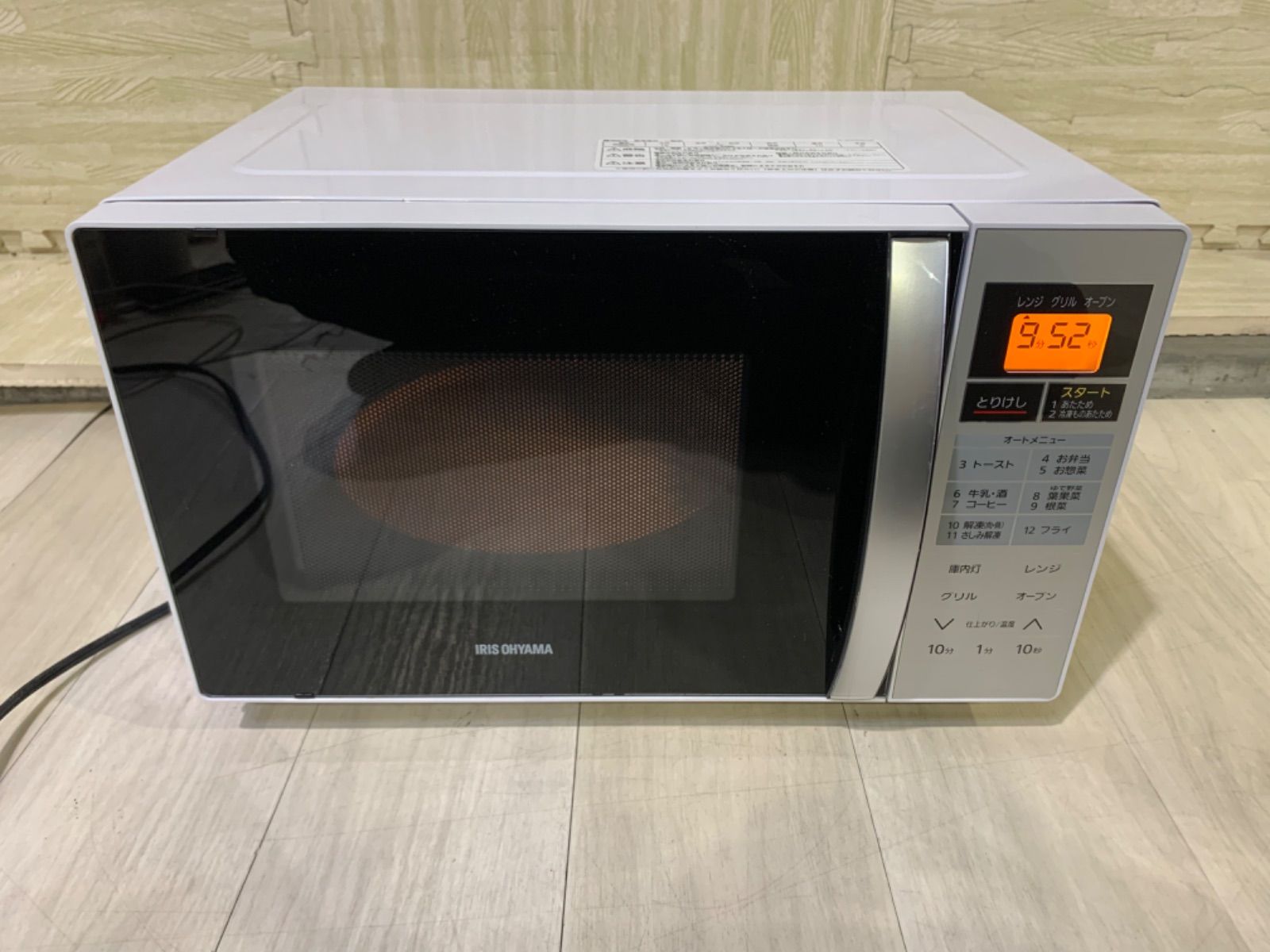 アイリスオーヤマ オーブンレンジ MO-TJ1 16L 2018年製 - いちばんショップ - メルカリ