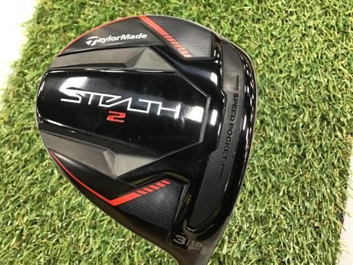 【中古】 テーラーメイド STEALTH2 3W フェアウェイウッド FW TENSEI RED TM50(STEALTH FW) (フレックスSR) メンズ 男性用 右利き 右用 Cランク ...