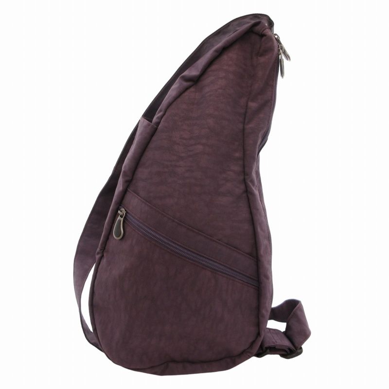 アメリバッグ Ameri Bag Healthy Back Bag テクスチャードナイロン ショルダーバッグ 斜め掛け クロスボディ 紫 パープル 6303 GY18 /FT 0826 - メルカリ