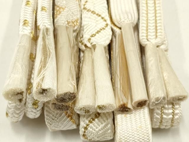 平和屋着物○和装小物 帯締め20本 高麗組 奈良組 金銀糸 逸品