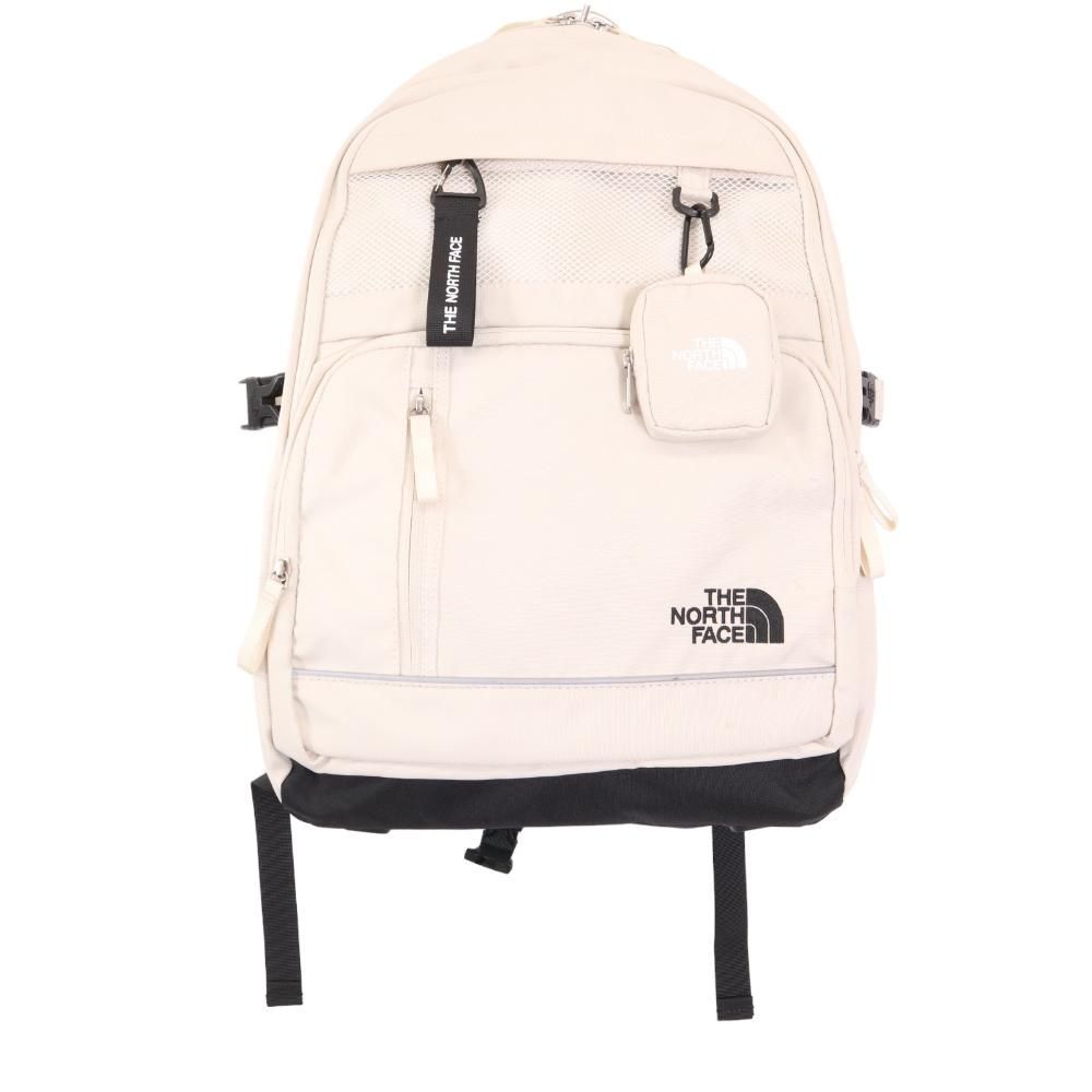 ザ ノースフェイス DUAL PRO II BACKPACK デュアル プロ ツー バックパック リュック ロゴ ホワイト /CNC ...