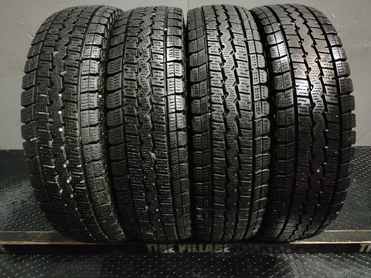 DUNLOP WINTER MAXX SV01 145R12 6PR LT 12インチ スタッドレス 4本 19～22年製 バリ溝 軽トラ 軽バン (VTG790) - メルカリ