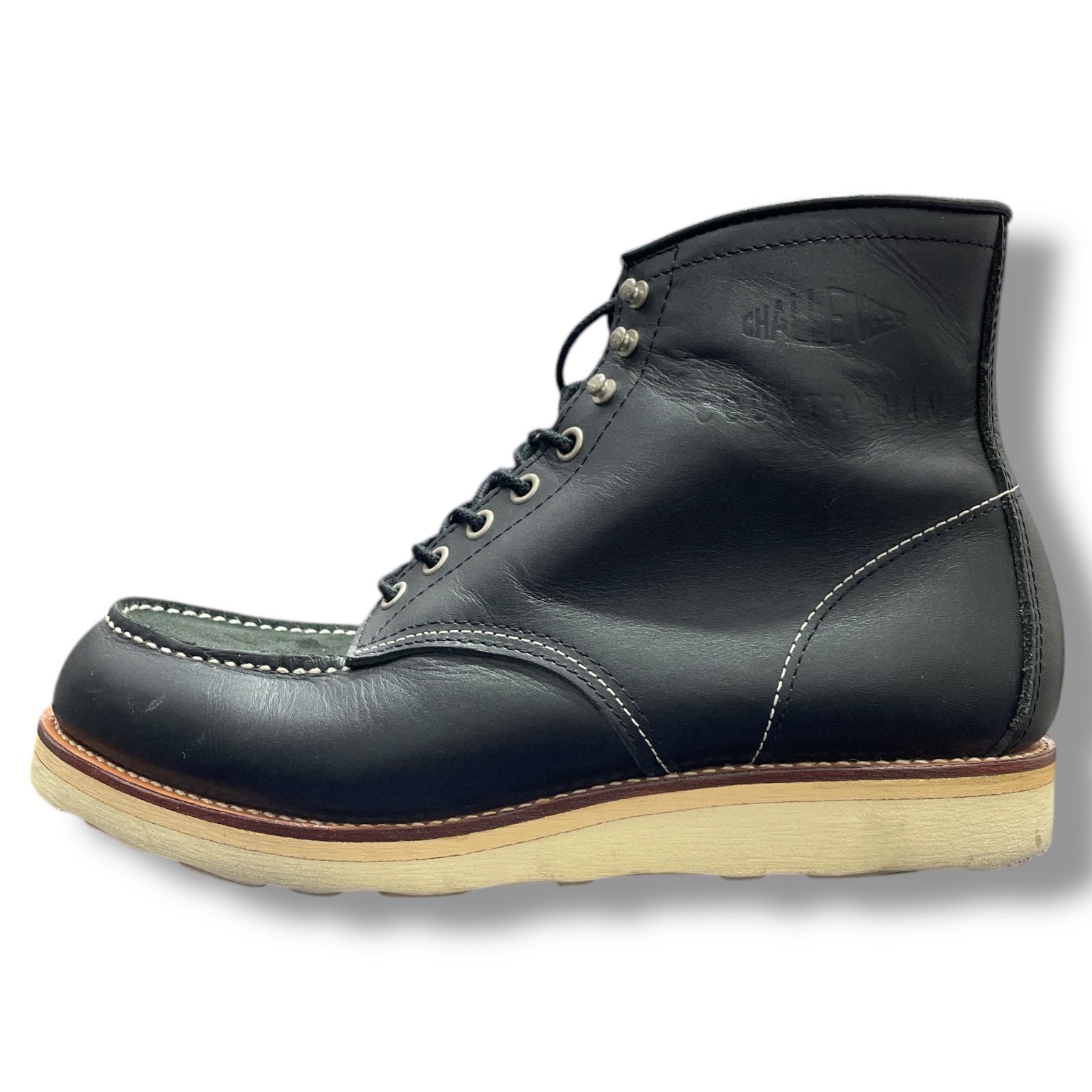 CHALLENGER MOC TOE WORK BOOTS レザー モック ブーツ シューズ CLG-AC015-001 チャレンジャー ...