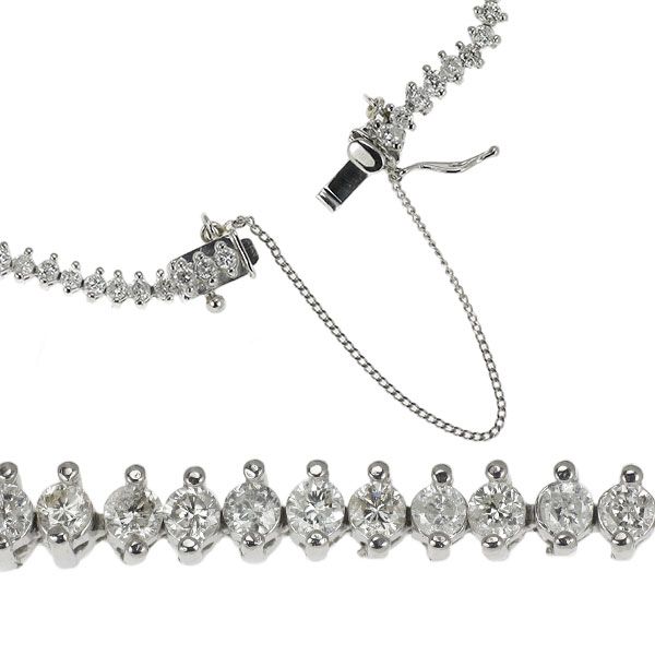 Pt900/Pt850 ダイヤモンド ブレスレット 2.00ct テニス - メルカリ Pt900/Pt850 ダイヤモンド ブレスレット 2.00ct テニス - メルカリ