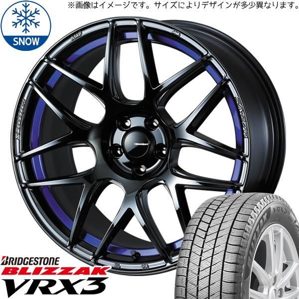 235/60R18 サマータイヤホイールセット クラウンスポーツ etc (BRIDGESTONE BLIZZAK VRX3 & WedsSport SA27R 5穴 114.3) - メルカリ