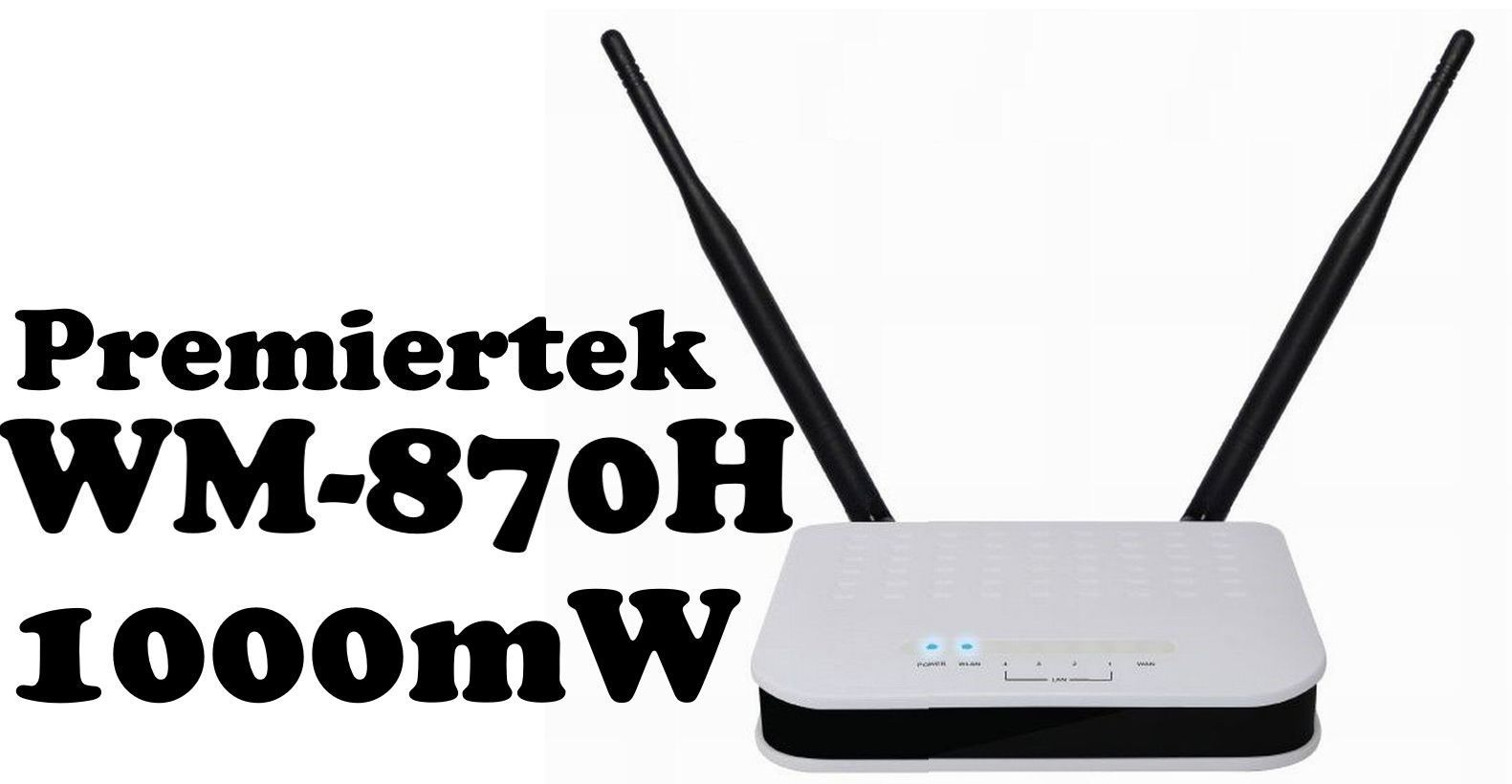 【新品 送料無料 匿名配送】Premiertek WM-8707H ハイパワー1000mW 1W b/g/n 150Mbps 無線LANルーター - moriki japan - メルカリ