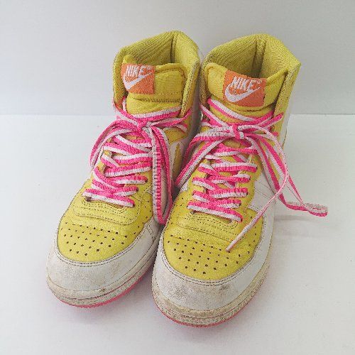 ◇ NIKE ナイキ 蛍光色 ガーリー 目立つ スニーカー サイズ24.0 ◇ NIKE ナイキ 蛍光色 ガーリー 目立つ スニーカー サイズ24.0