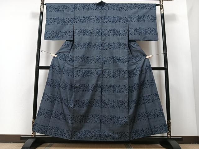 平和屋着物□本場大島紬 7マルキ 幾何学文様 正絹 逸品 CAAT3315xe