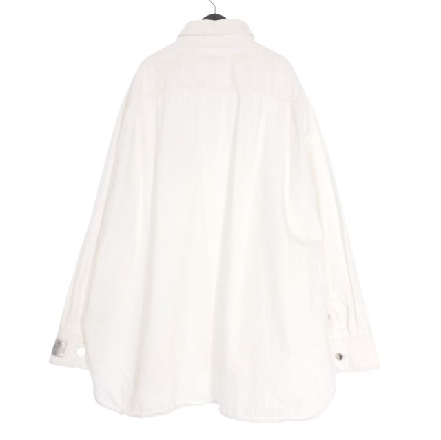 ラフシモンズ RAF SIMONS 22SS BIG FIT DENIM SHIRT オーバー ラフシモンズ RAF SIMONS 22SS BIG FIT DENIM SHIRT オーバー