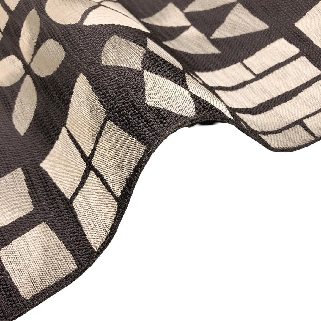 平和屋本店□極上 八寸名古屋帯 手刺繍 総刺繍 猫 黒地 逸品