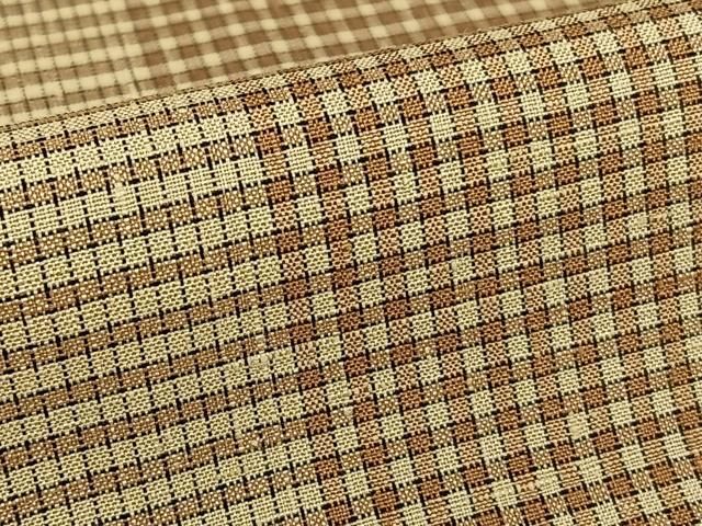 平和屋着物○本場大島紬 カタス7マルキ 横段文 正絹 逸品 AAAZ3203np