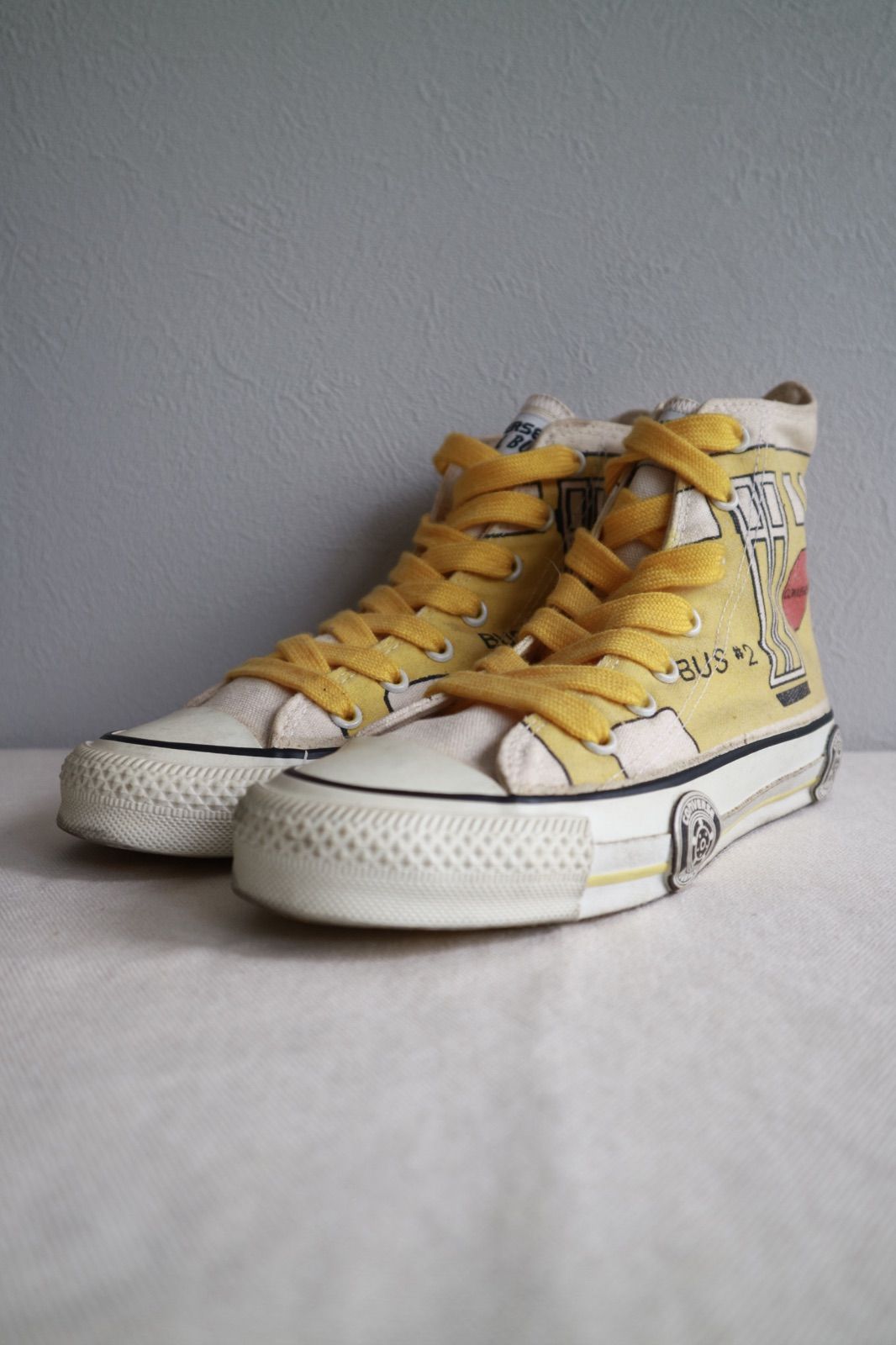 80's CONVERSE ALL STAR HI SCHOOL BUS スクールバス USA製 - メルカリ