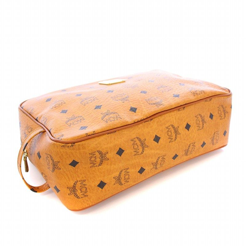 エムシーエム MCM ヴィセトス クラッチバッグ セカンドバッグ レザー