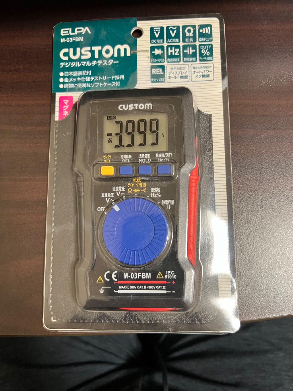 ELPA M-03FBM デジタルマルチテスター - メルカリ