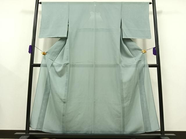 平和屋着物＊夏物 色無地 絽 水浅葱色 正絹 逸品 未使用 AAAY8313jh