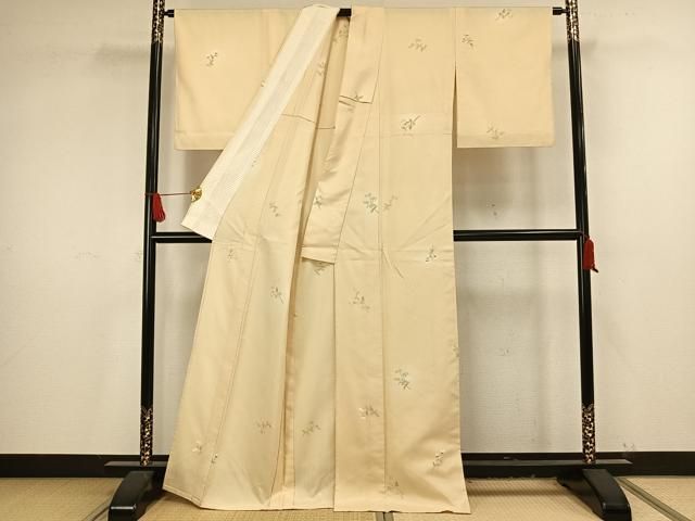 平和屋着物○重要無形文化財 人間国宝 中村勇二郎 江戸小紋 草木染