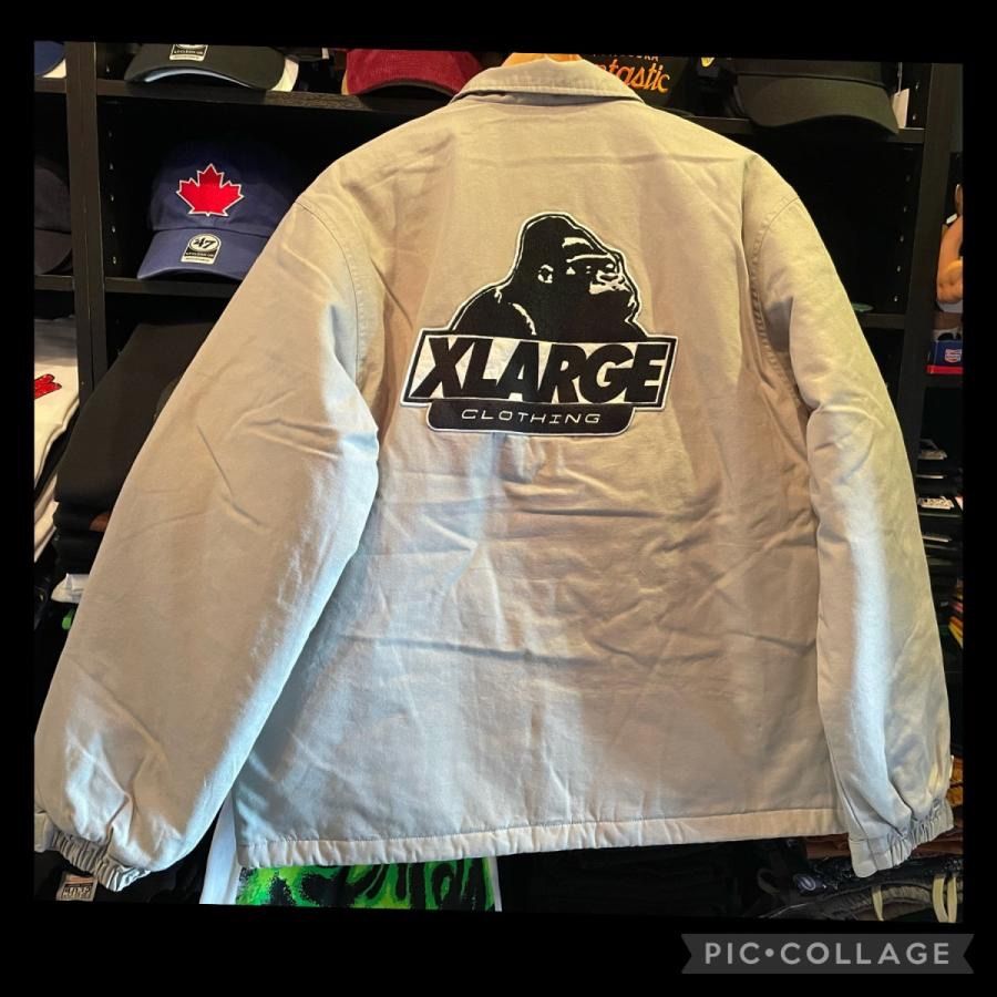 XLARGE OG DUCK COACH JACKET GREY Lサイズ - FANTASTIC メルカリ SHOP - メルカリ