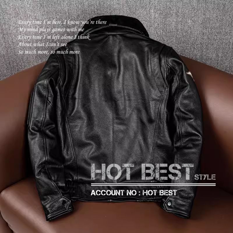 上質革ジャン メンズ カウハイド 牛革 復刻40年代 フライトジャケット