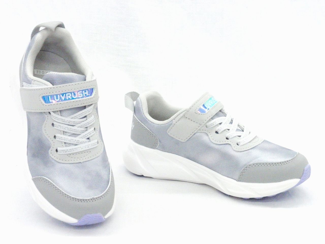 ラブラッシュ LV 1159 グレイ 19.0cm ジュニアスニーカー マジック式 LUVRUSH by SUPERSTAR ムーンスター ジュニア - メルカリ