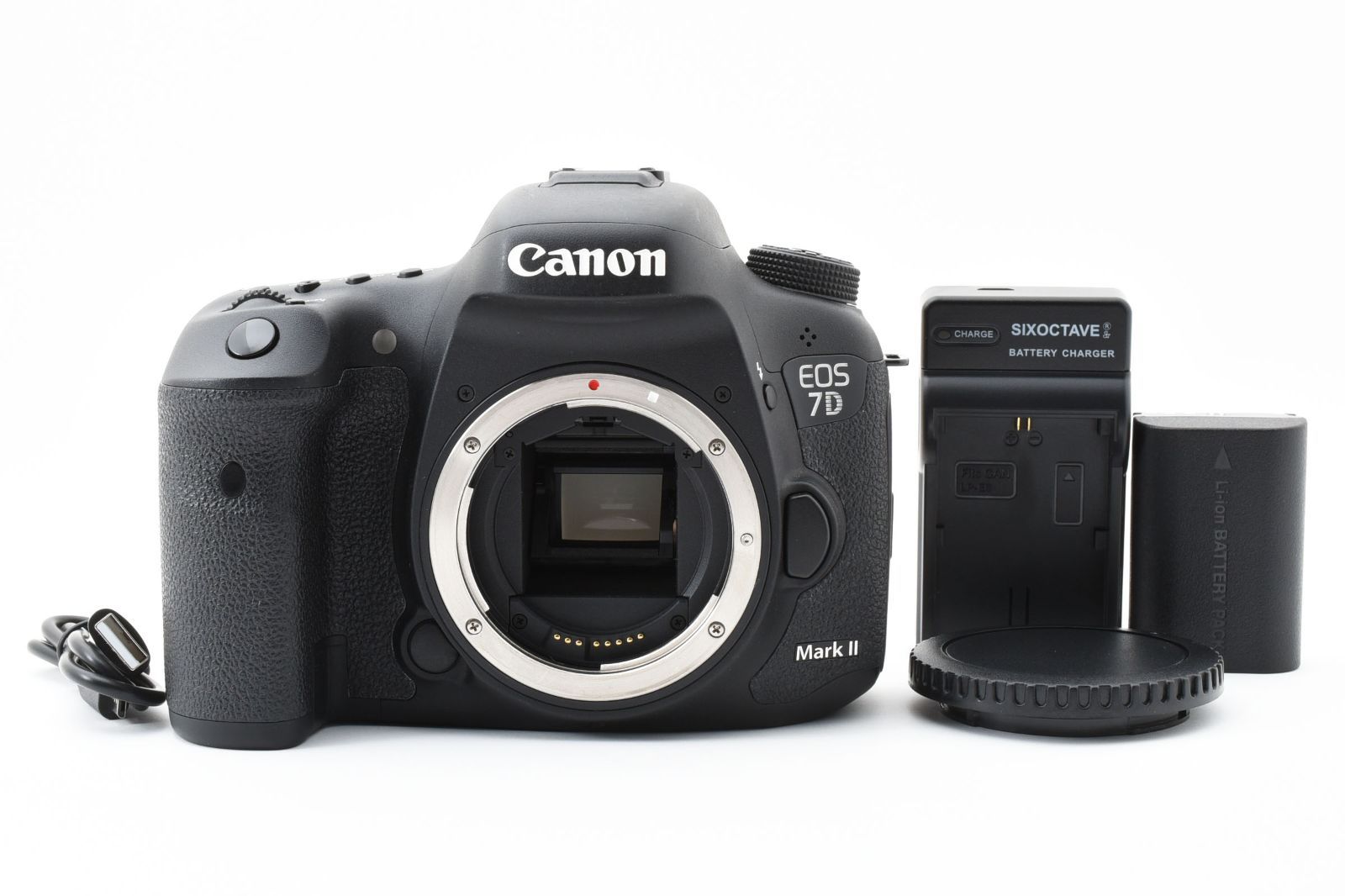[極上品] シャッター回数7259枚！キャノン CANON EOS 7D Mark II デジタル一眼レフカメラ ボディ #2298198A ...