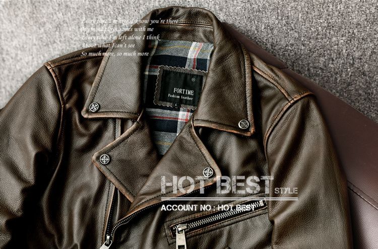 カウハイド 牛革 レザージャケット 革ジャン ライダース バイク