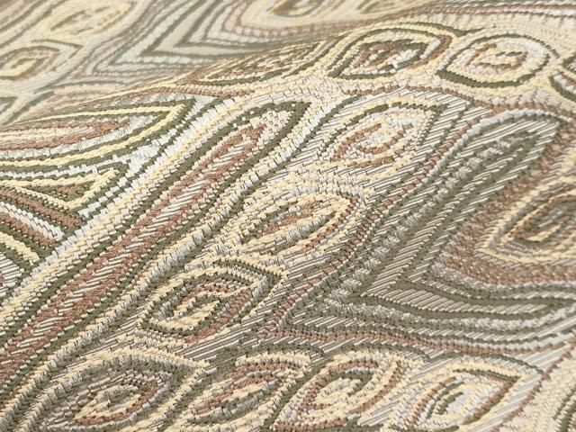 平和屋本店□極上 本場筑前博多織 両面 全通柄袋帯 唐織 組巧芸 吉祥文