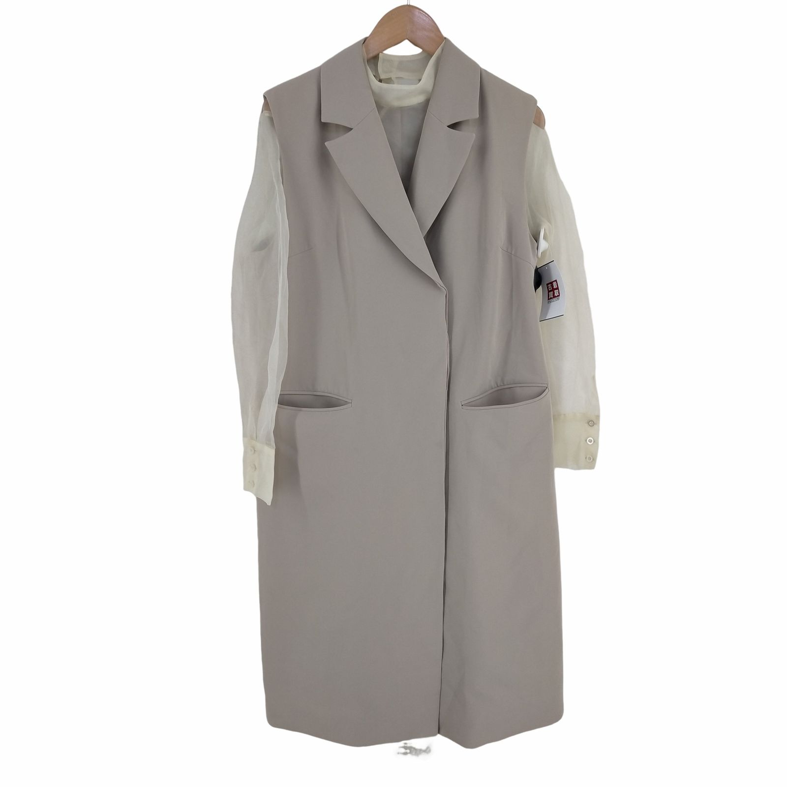 アメリヴィンテージ Ameri VINTAGE LONG VEST SET SHEER DRESS レディース JPN：S - メルカリ