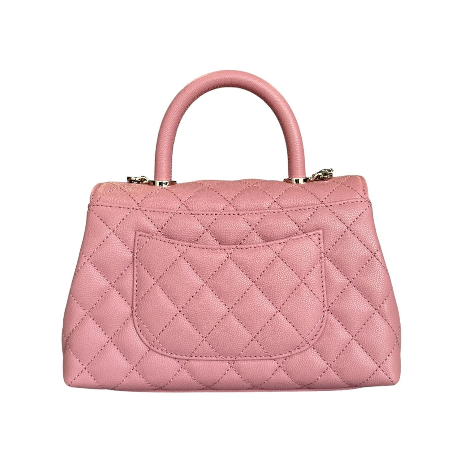 お値下げしました!】美品 シャネル ココハンドル 24 ピンク お値下げしました!】美品 シャネル ココハンドル 24 ピンク