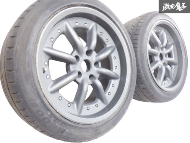 WATANABE ワタナベ NEW RS-8 8スポーク RS8 17インチ 9J ＋15 5穴 PCD114.3 2本 ホイール GT-R ...