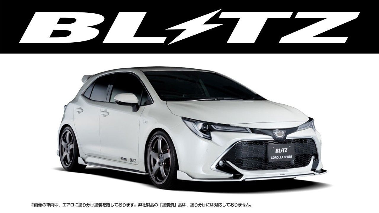 BLITZ ブリッツ AERO SPEED R-Concept エアロスピード Rコンセプト COROLLA SPORT カローラ スポーツ ...