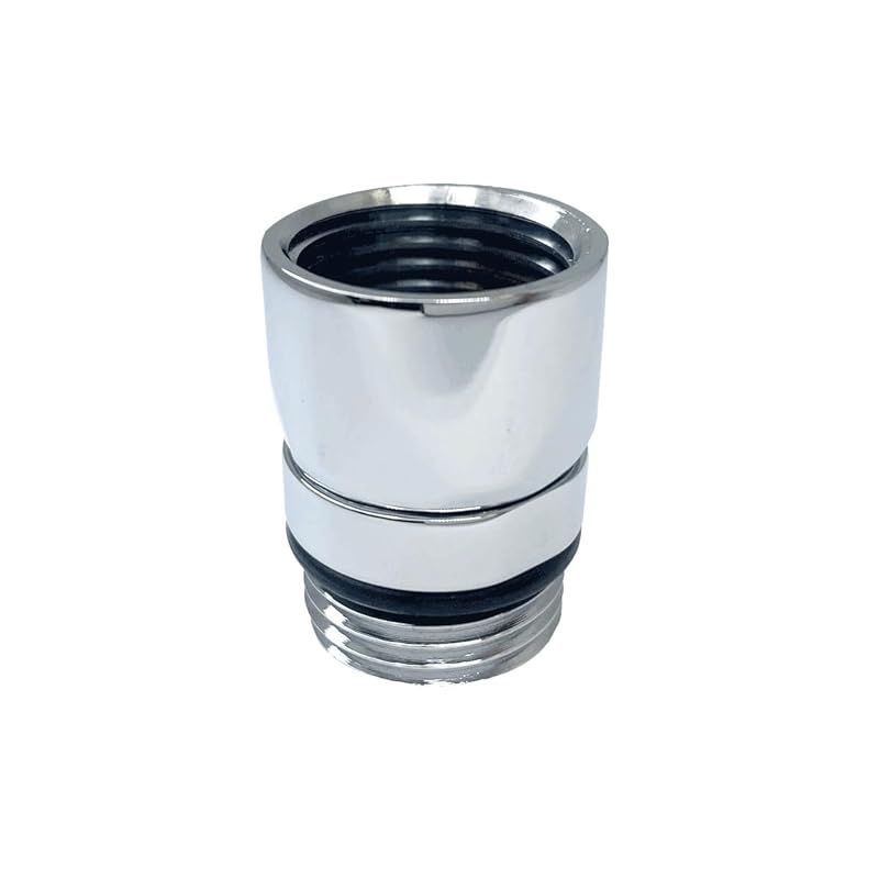 【AQ88】360度回転継手 節水シャワーヘッド使用するときに水圧がかかって回転しずらい、高水圧でシャワーヘッドが回らない問題を一発解決 金属 ...