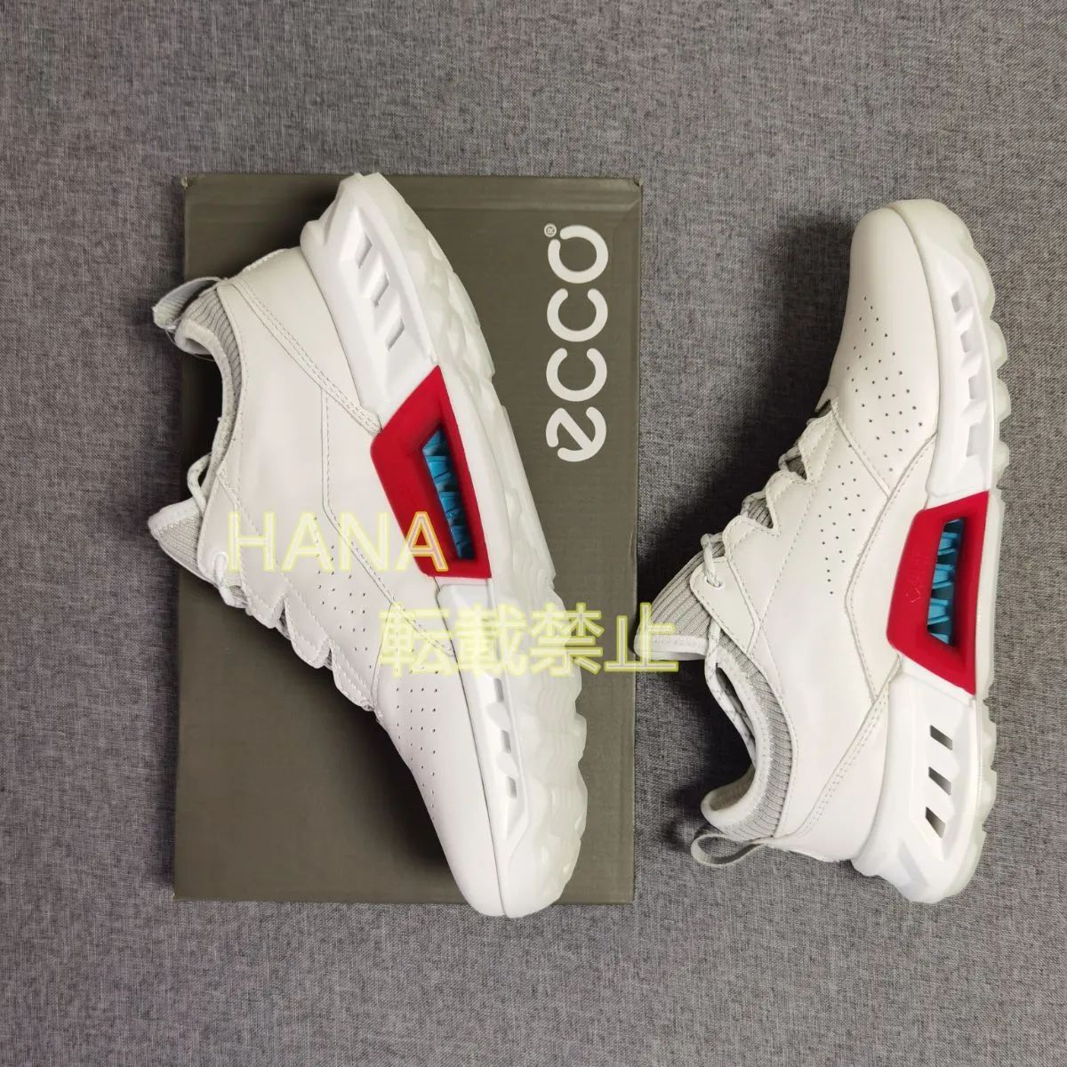 美品 ECCO MEN'S GOLF SHOE スニーカー ゴルフシューズ スポーツ ホワイト EU39-44 - メルカリ