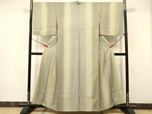 平和屋着物○上質な紬 間道 暈し染め 正絹 逸品 DAAS2012tw