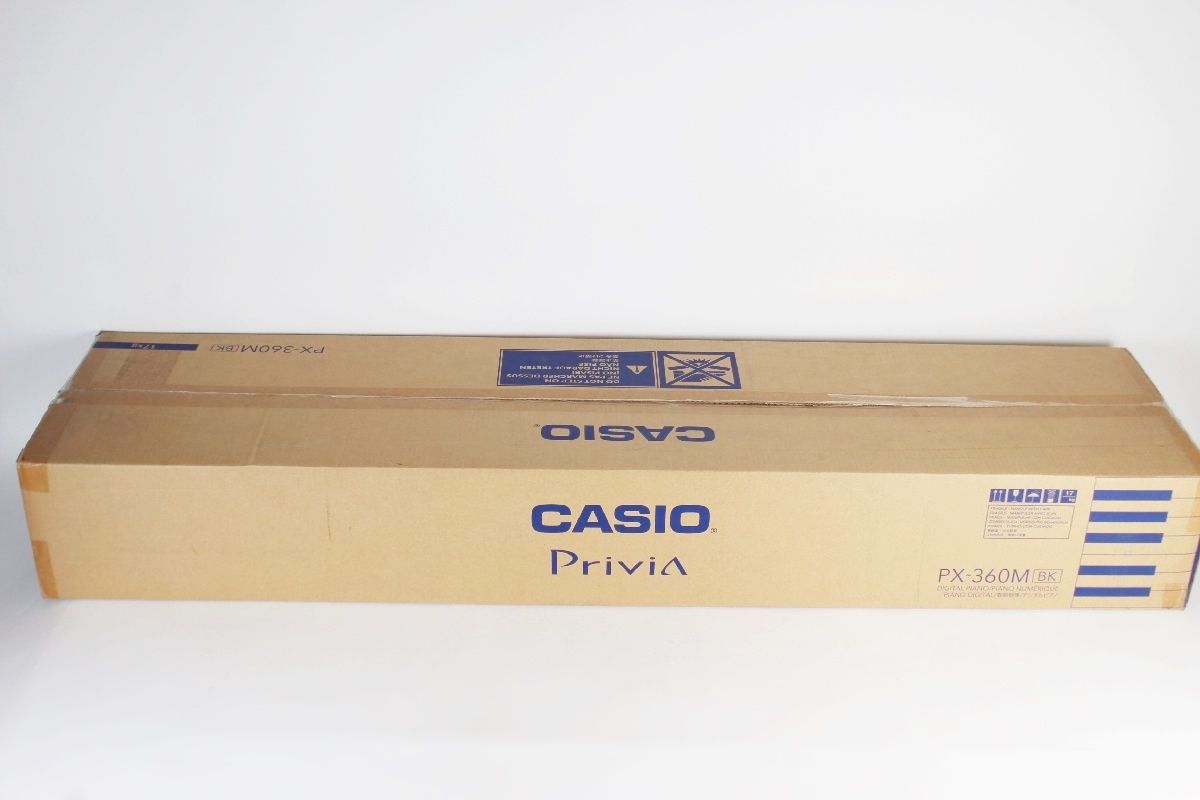 CASIO Privia PX-360M 電子ピアノ 88鍵盤 ソリッドブラック調 3センサースケーリングハンマーアクション鍵盤Ⅱ象牙調 黒檀 ...