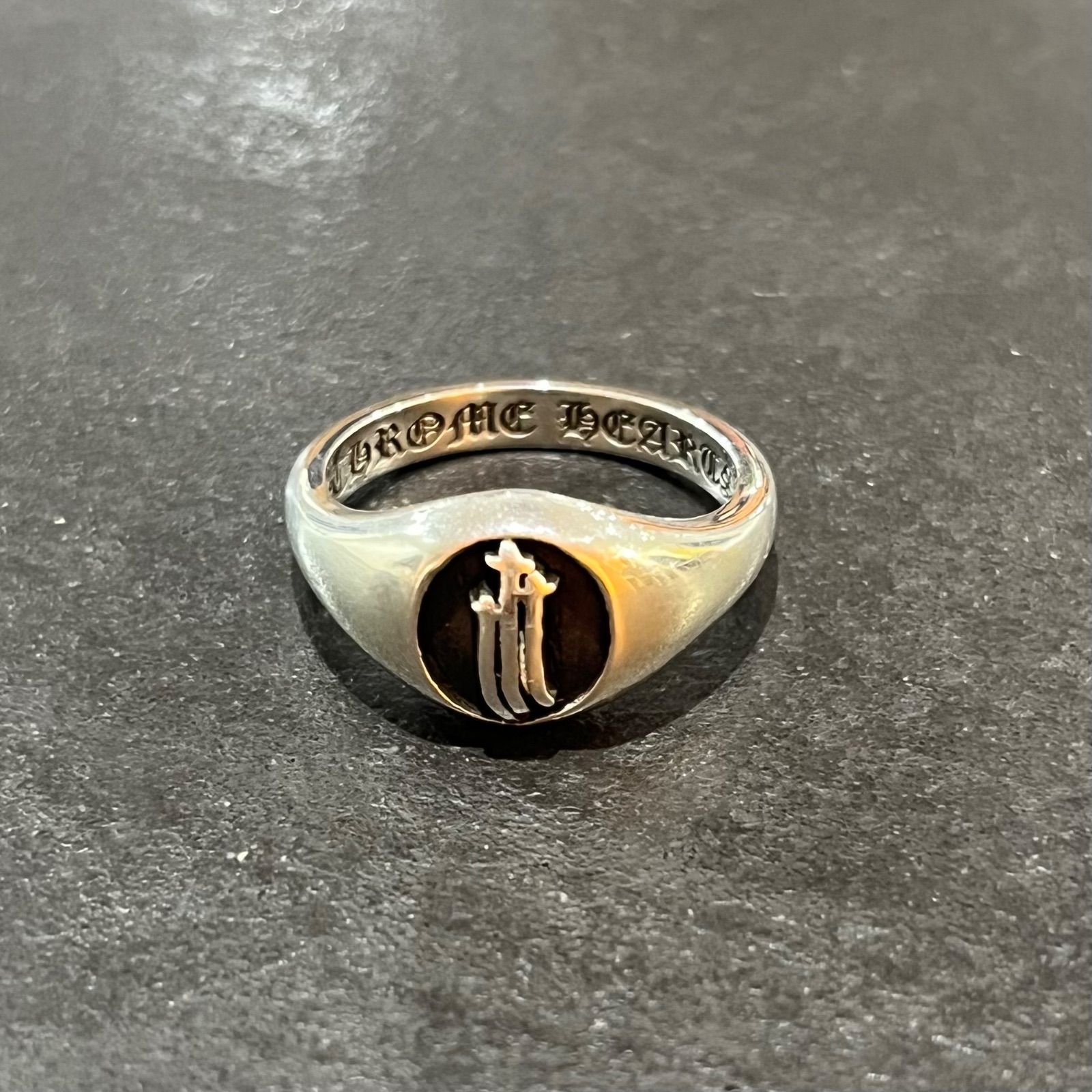 CHROME HEARTS SIGNET MINI シグネット ミニ リング 指輪 シルバー925 クロムハーツ 16号 91818A2 - メルカリ
