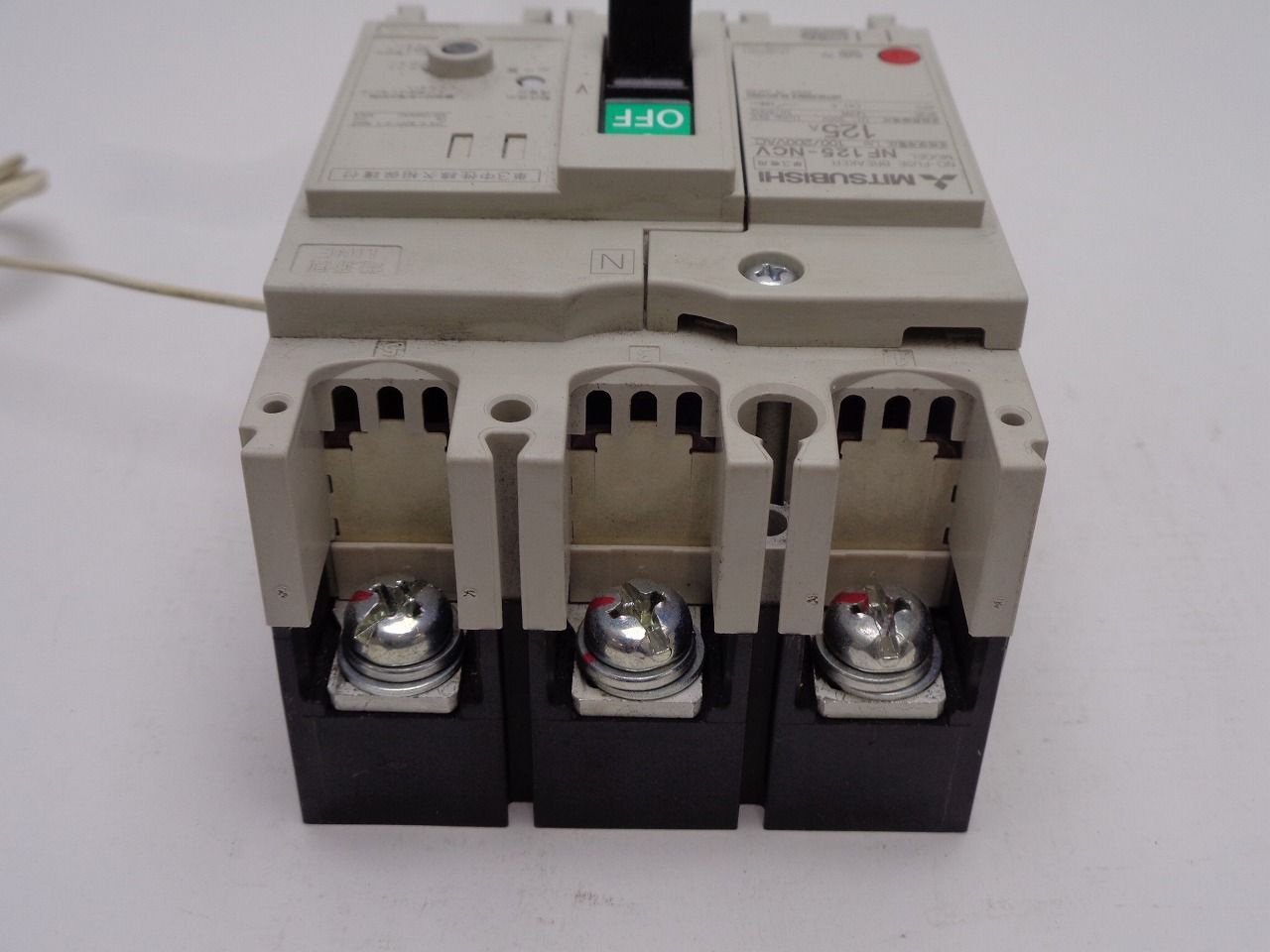 ブレーカ 三菱電機 NF125-NCV 125A 1φ3W 単3専用 - メルカリShops