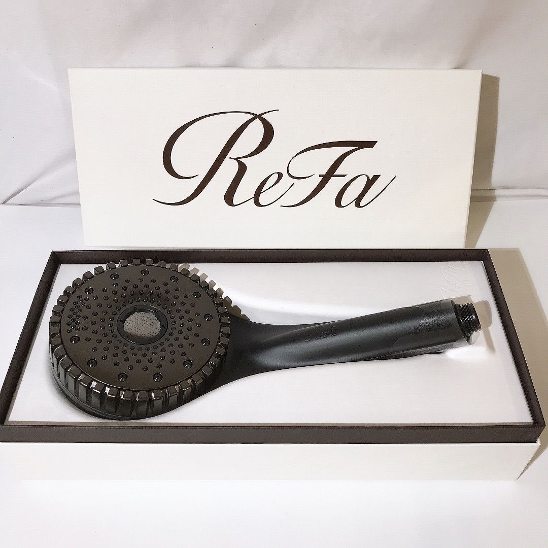 シャワーヘッド ReFa FINE BUBBLE DIA 120 ファインバブルダイア 120 マットブラック RS-AN-36B ① - メルカリ