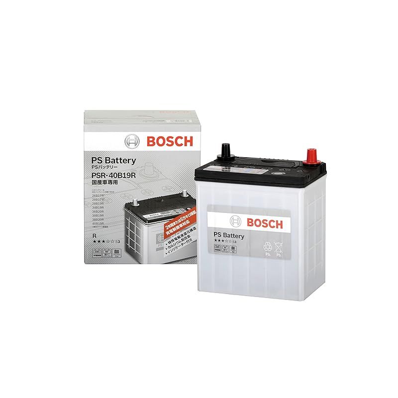 BOSCH (ボッシュ)PSバッテリー 国産車 充電制御車バッテリー PSR-40B19R - メルカリ