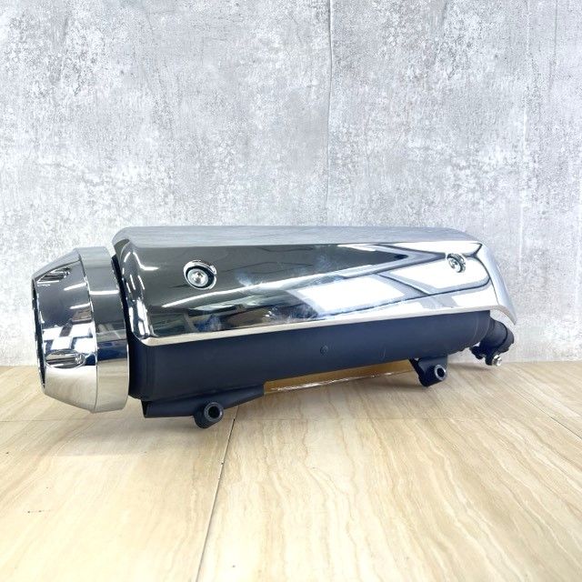 ホンダ フォルツァ MF10 純正 マフラー サイレンサー メッキ HM KVZ K2 HONDA 美品 オートバイ パーツ 【中古】美品 ...