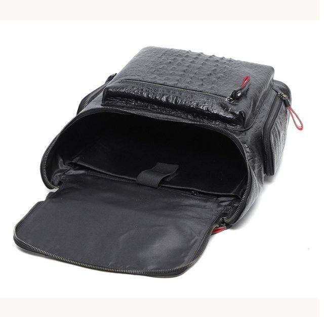 クロコダイル バッグ リュック レディース ワニ革 本革 マット加工