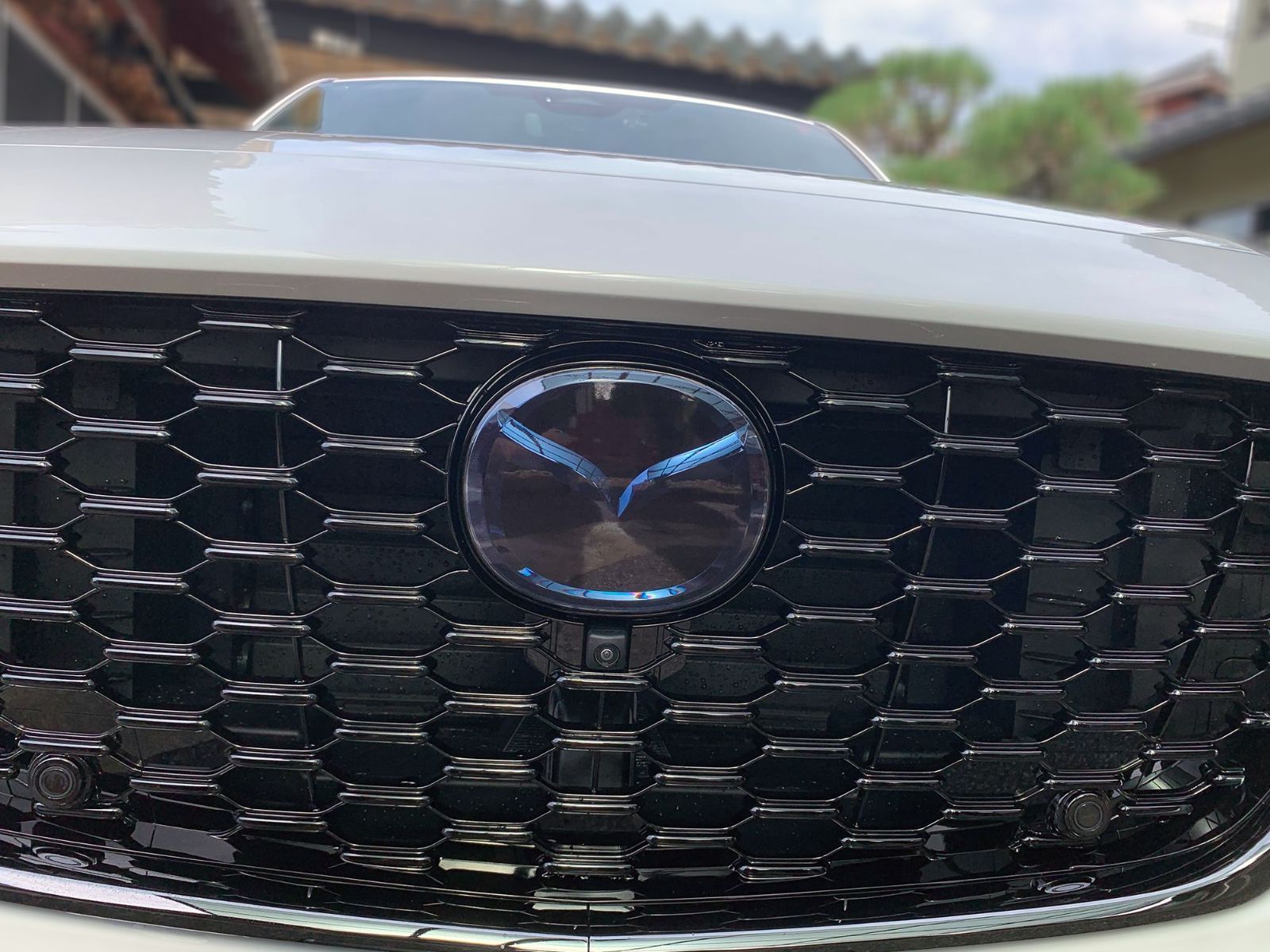 Tint+カット済み CX-60 エンブレム スモークフィルム(スモーク20％) KH3P/KH5P/KH3R3P/KH5S3P フロント用 kh cx60 cx-60 - メルカリ